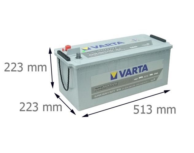 Köp Varta M18 12V 180Ah (Lastbilsbatteri)